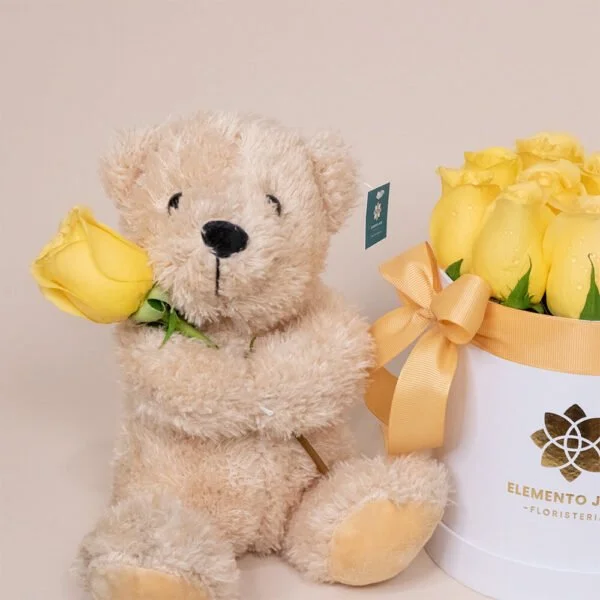 Box Ternura Rosas Amarillas - Elemento Jade